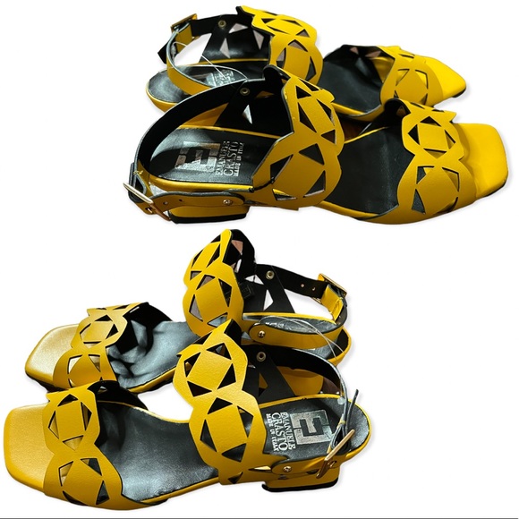 Emanuel Castro | Shoes | Emanuel Castro Italian Leather Two Band ...